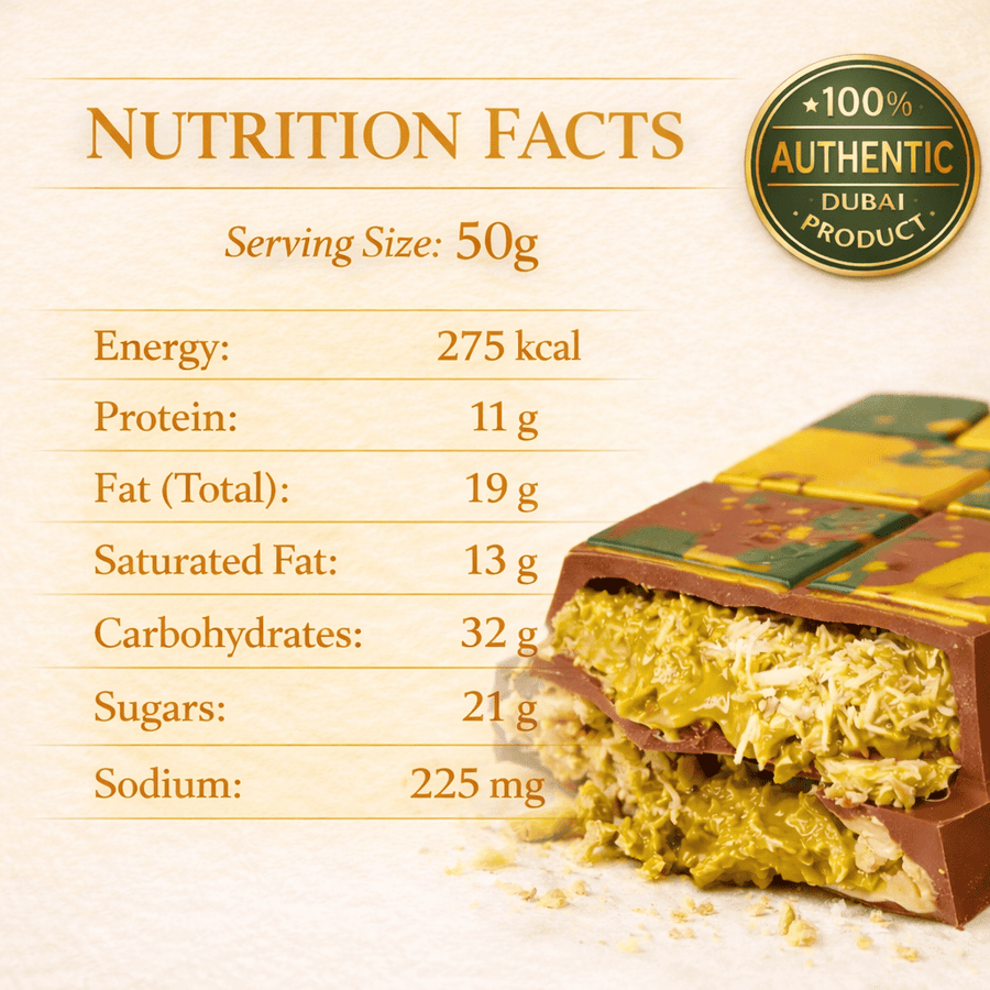 Fix Dessert Chocolate | Viral Dubai Knafeh Chocolate £25.99