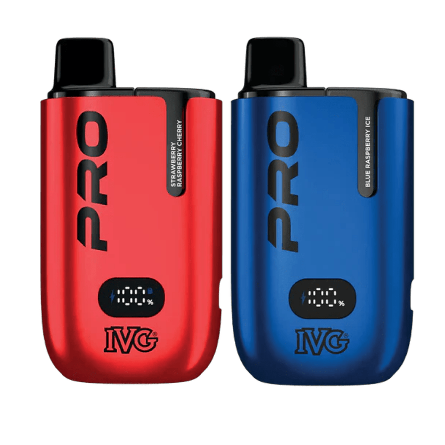 IVG Pro 12 | 10k Flavours Pack of 5 | Only £38.99 Now